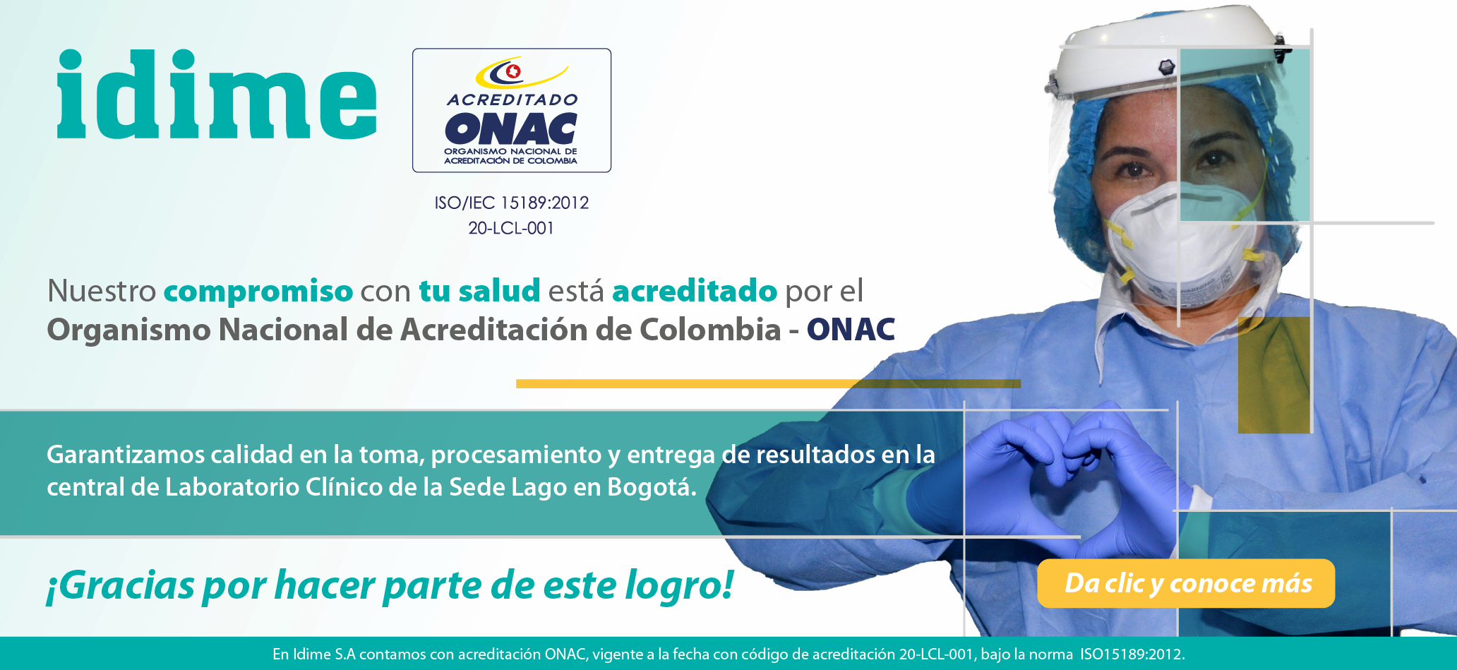 IDIME S.A. – Servicios de apoyo diagnóstico en Colombia